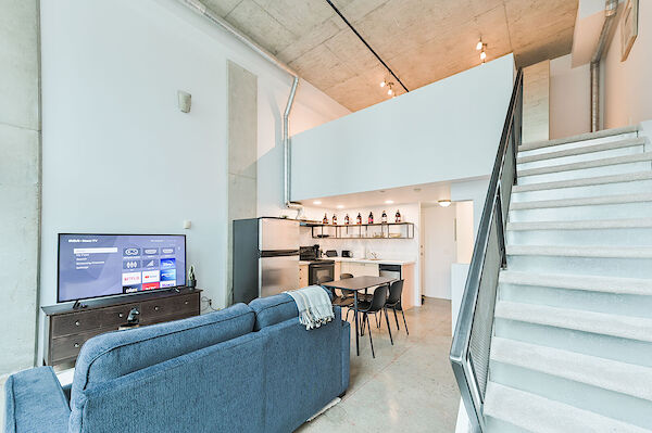 Calgary Loft For Rent | East Village | Fully Furnished Loft in East ...
